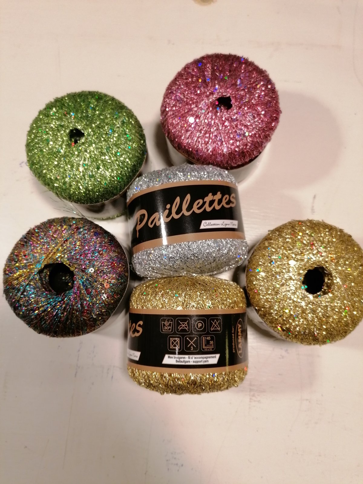 Paillettes - Godborgs Garn