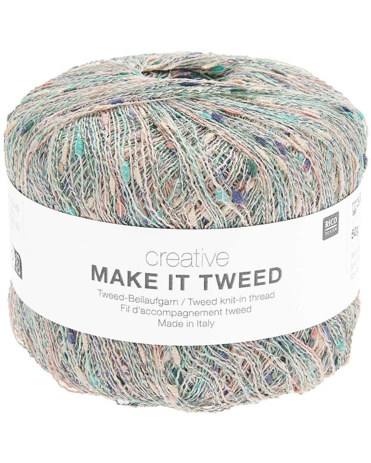 Rico - Make it Tweed - effektgarn - Earthy (352/007) - 50g - Rico ...
